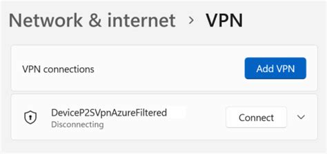 Visualize An Always On Vpn Device Tunnel Connection While Disabling The Disconnect Button