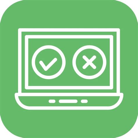 Premium Vector User Acceptance Testing Icon Vector Image Can Be Used