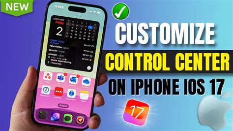 How To Customize Control Center On Iphone Ios 17 Ios 17 Control