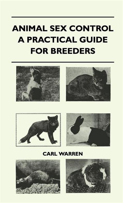 Animal Sex Control A Practical Guide For Breeders Boek 9781446512432 Bruna Animal Sex Control A Practical Guide For Breeders Boek 9781446512432 Bruna
