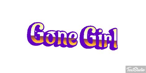 Gone Girl Movie Animated  Logo Designs