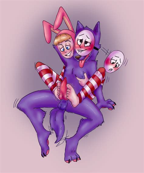 Rule 34 Blush Canine Penis Feet Foot Fetish Footjob Kedamono Popee