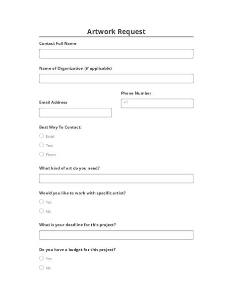 Automate Artwork Request Template Using Clickup Bot Airslate