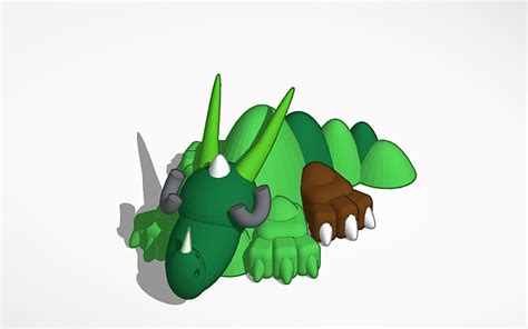 3d Design Dino Tinkercad