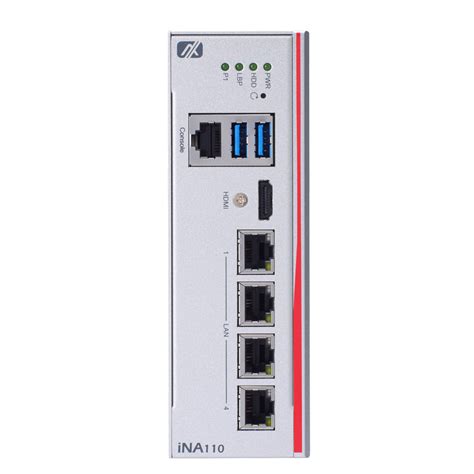 Din Rail Cybersecurity Gateway With Intel Atom® X5 E3930 E3940 Processor And 4 Lan With Lan