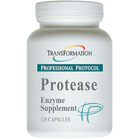 Protease By Transformation Enzyme 60 Capsules Clinical Nutrition Centers