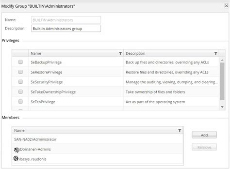 Solved Cifs Local Group Issue With 91 Netapp Community