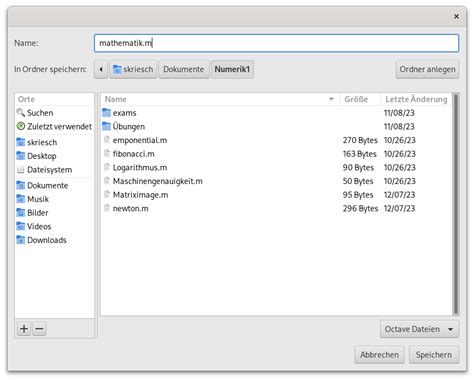 Gnu Octave Bugs Bug 65004 File Saving Is Asking For [savannah]