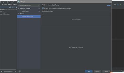 Webstrom弹出servers Certificate Is Not Trusted 解决方法 Leetolee 博客园