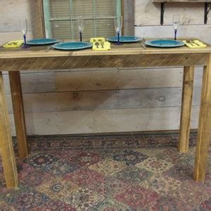 Rustic Counter Height Table Farmhouse Table X Etsy