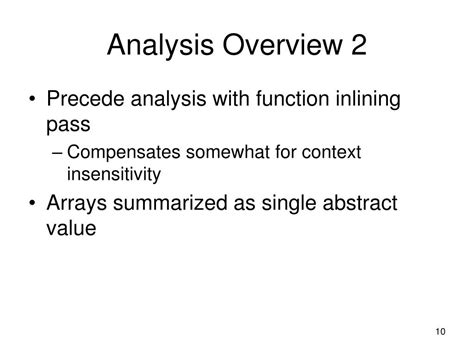 Ppt Static Analysis Of Embedded C Powerpoint Presentation Free Download Id862407