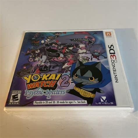 Yo Kai Watch 2 Psychic Specters Nintendo 3ds New And Sealed Boxed