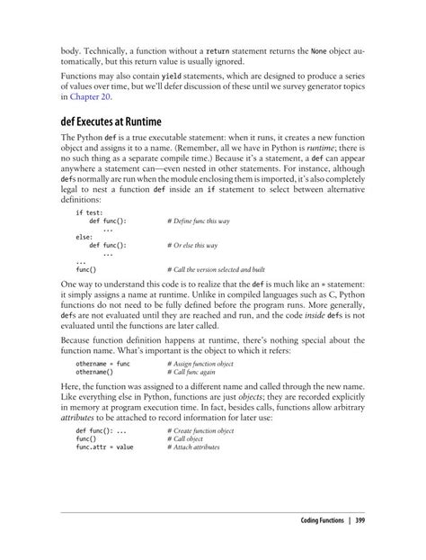 Chapter 16 Function Basics — Learning Python From Scratch 010