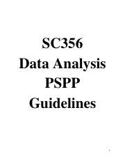 PSPP T Test And ANOVA Examples Guidelines 2 Pdf SC356 Data Analysis PSPP Guidelines 1 How To