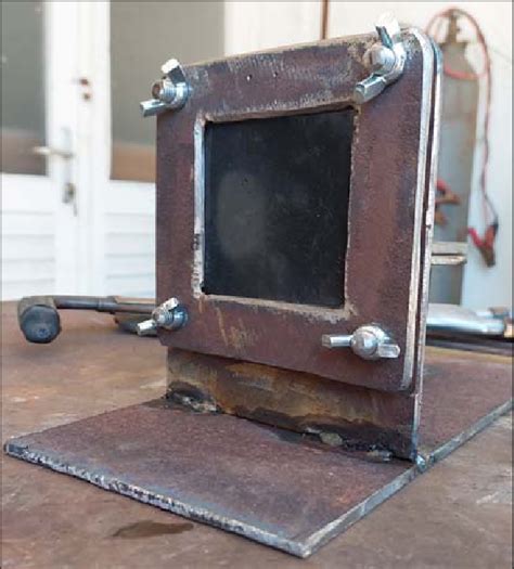 Specimen Fixing Unit For Oxy Acetylene Torch Test Download Scientific