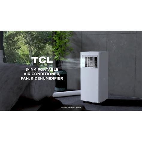 Tcl 6000 Btu Doe 115 Volt Vented Small Room Smart Portable Air