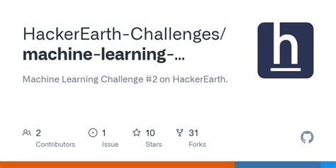 Github Hackerearth Challenges Machine Learning Challenge Machine Learning Challenge On