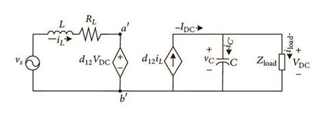 Simplified Equivalent Circuit Of The Single Phase Pwm Rectifier Download Scientific Diagram