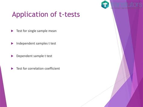T Distribution Statistics PPTX Physics Science