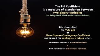 Phi Coefficient Of Correlation Thiyagu PDF