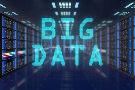 The Big Data Modern Computing Concept Stock Illustration Illustration