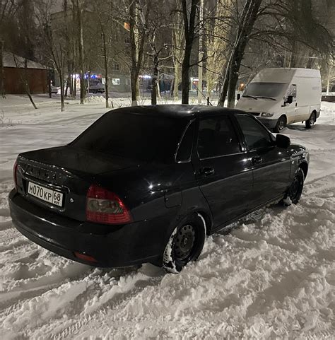 Колпаки black edition и снова антихром — Lada Приора седан, 1,6 л, 2016 ...