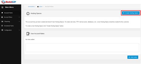 Softsys Hosting How To Create Hosting Space