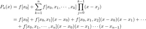 Interpolation And Polynomial Approximation Portfolio For Bachelor Of Science In Mathematics