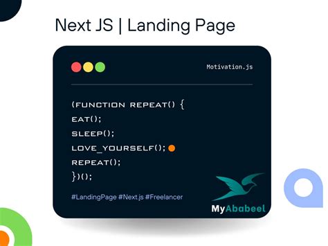 landing page next js web developer upwork