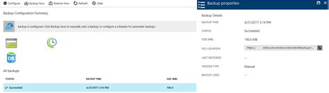 Troubleshooting An Azure App Service Backup Issue The Best C
