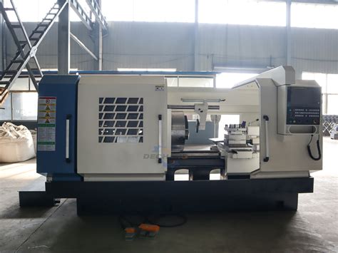 QK Big Bore CNC Pipe Thread Lathe Machine Factory