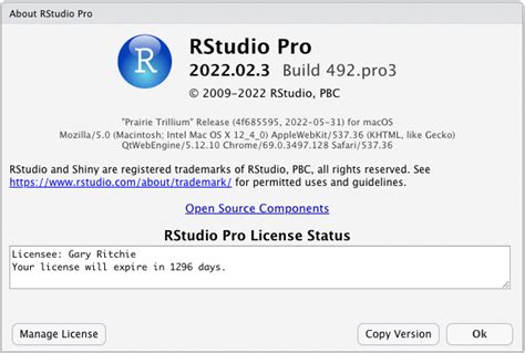 RStudio Desktop Administration Guide Activation