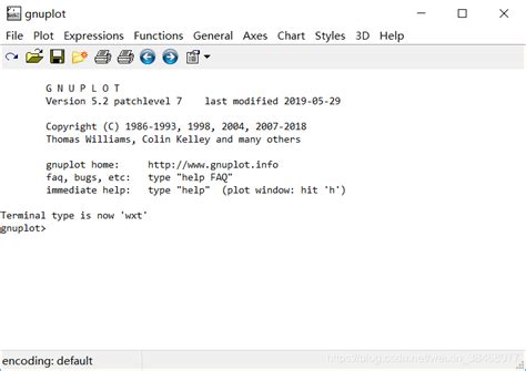 Window上gnuplot的安装和使用【1】gnuplot Windows Csdn博客