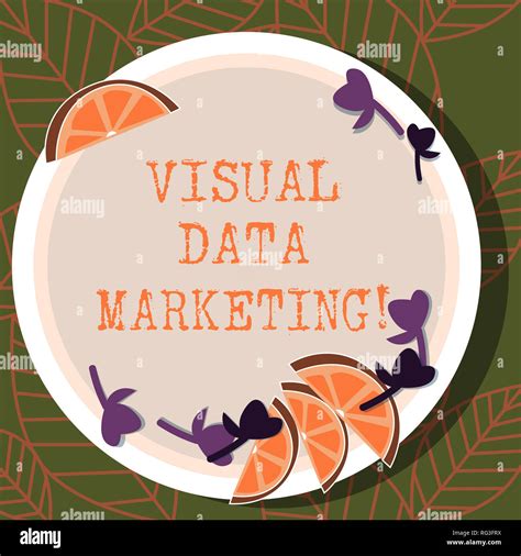 Writing Note Showing Visual Data Marketing Business Photo Showcasing