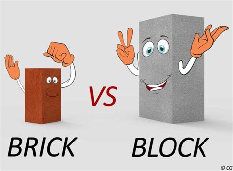 Brick Vs Concrete Block The Major Difference Advantages And Prices
