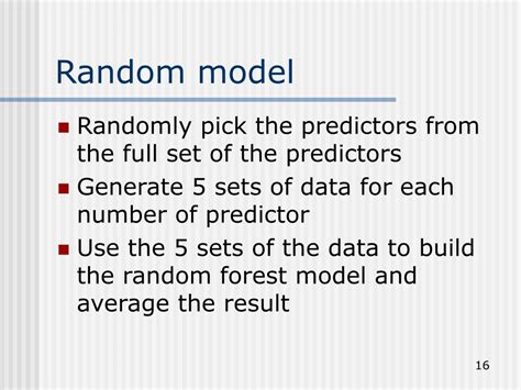 Ppt Reduce Instrumentation Predictors Using Random Forests Powerpoint Presentation Id3338507