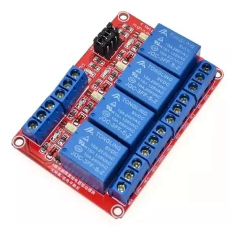 Modulo Rele 5v 4 Canales Cuotas sin interés