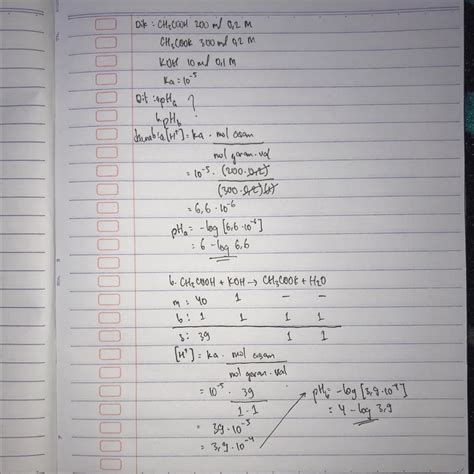 What Is The Ka Of Ch3cooh Tentukam Ph Masing Masing Larutan Berikut A Ch3coona 1 M Ka Ch3cooh