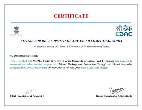 Thejas K V On Linkedin Cybersecurity Ethicalhacking