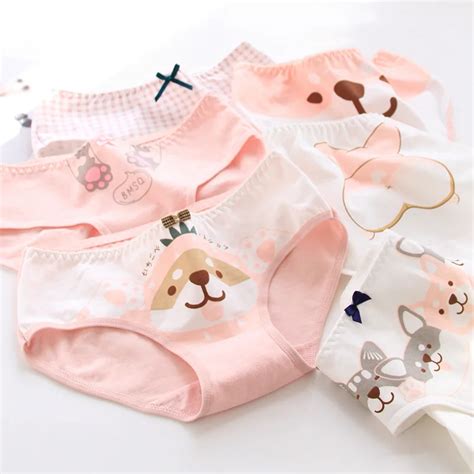 2 шт лот хлопковые женские трусики хлопковое нижнее белье с рисунком женские трусы для