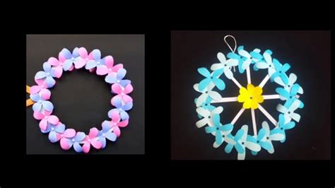 Craft Wall Decoration බිත්ති සැරසිලි Paper Craft School Craft New Craft කඩදාසී නිර්මාණ