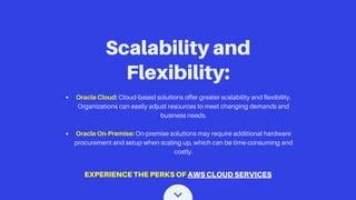 Oracle On Prem And Cloud The Major Differences PDF