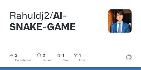 GitHub Rahuldj AI SNAKE GAME