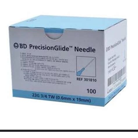 Jual Needle Bd 23g Nedle 23g Bd Jarum Sterile Bd Shopee Indonesia