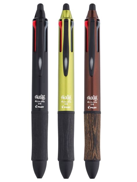 Pilots Frixion 4 In 1 Wood Pens Au