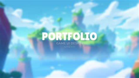 Game Ui Portfolio