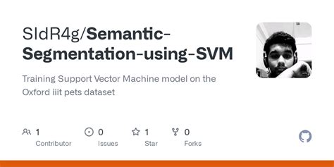 Github Sidr4gsemantic Segmentation Using Svm Training Support Vector Machine Model On The