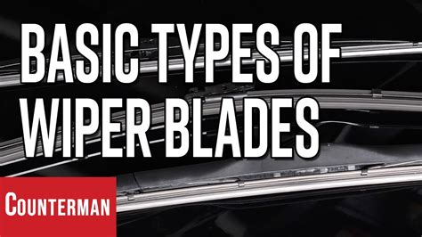 Different Types Of Wiper Blade Attachments At James Vanhorn Blog