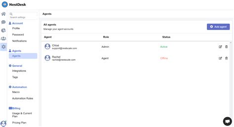 How To Add Agent To NestDesk Account NestDesk Help Center