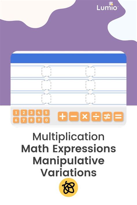 Math Expressions Manipulative Templates Math Expressions Math Order